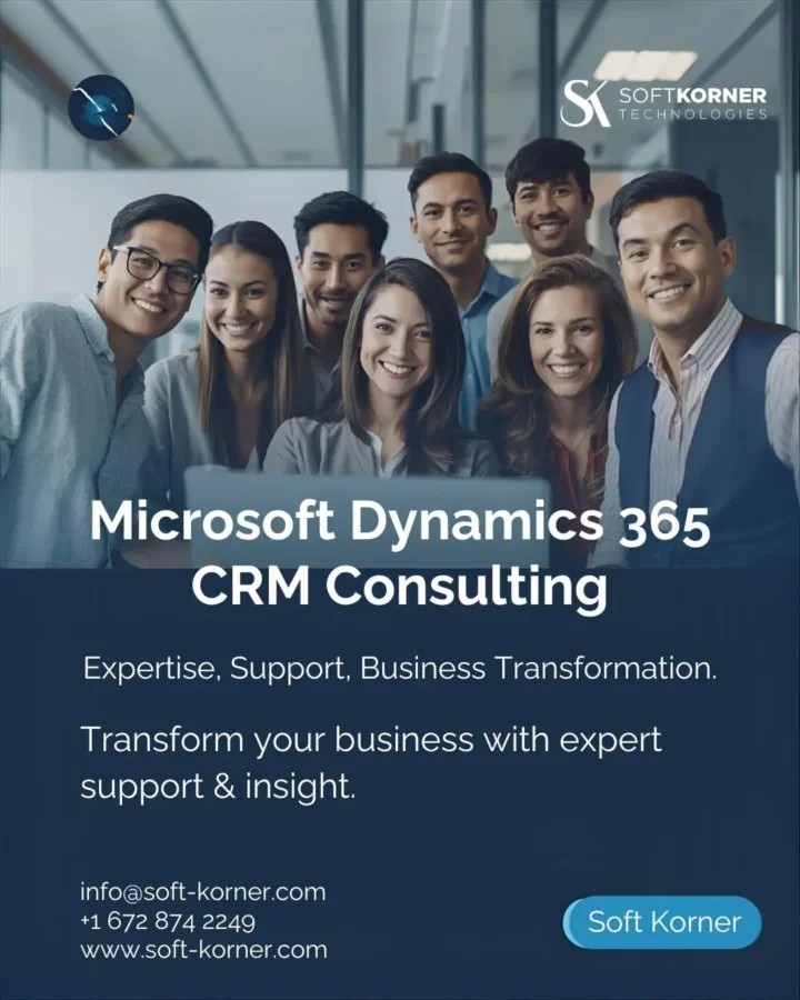 Microsoft Dynamics 365 CRM Consulting | Soft Korner